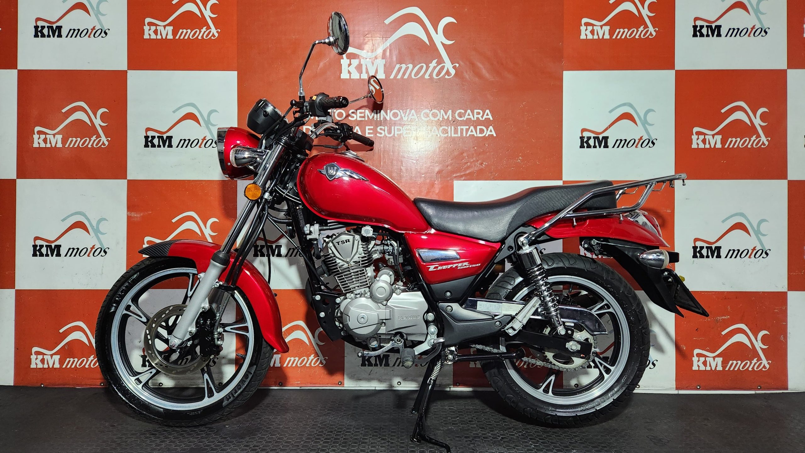 Haojue Chopper 150 Road CBS 2020 Vermelha | KM Motos | Sua Loja de ...