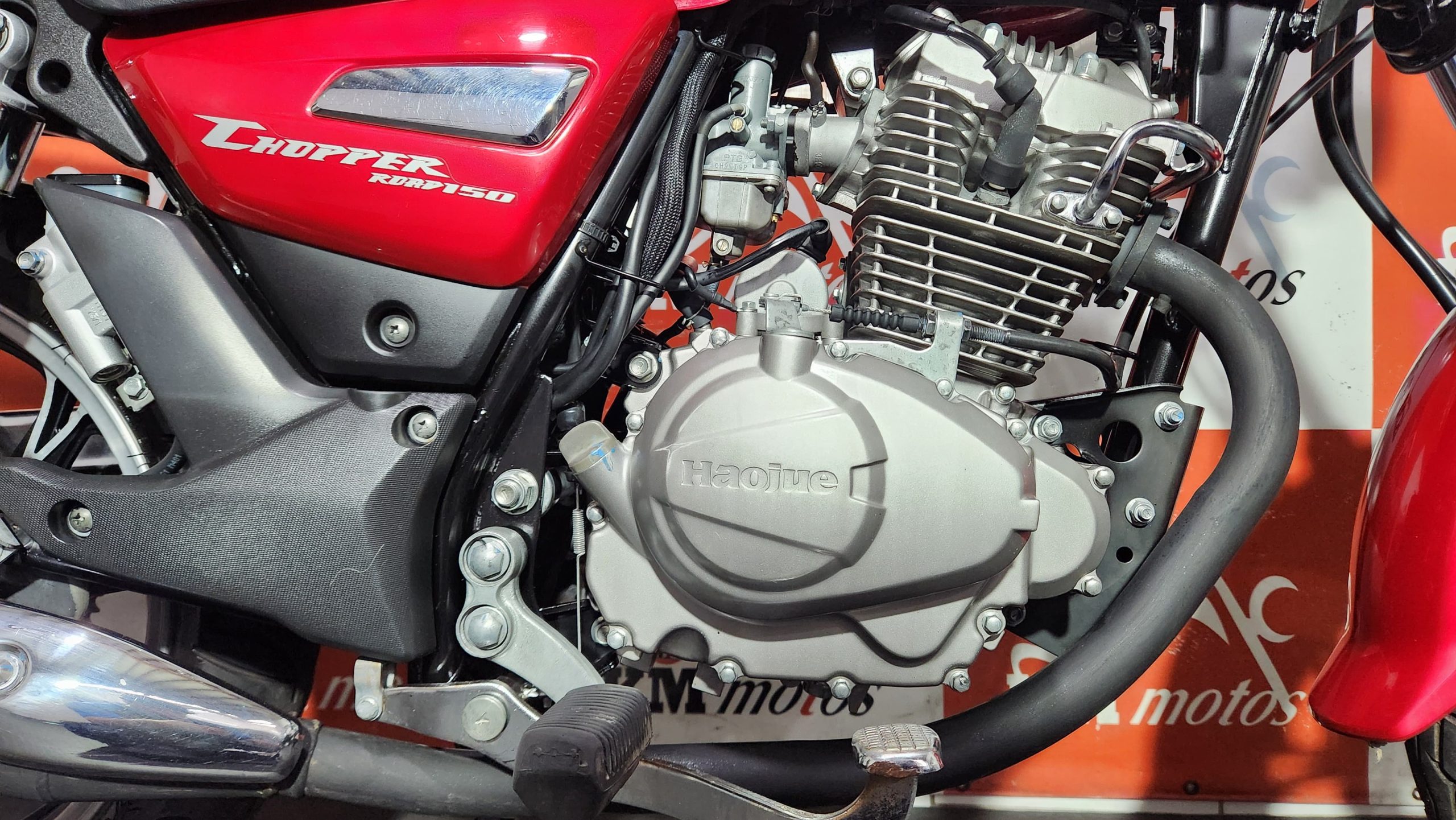 Haojue Chopper 150 Road CBS 2020 Vermelha | KM Motos | Sua Loja de ...