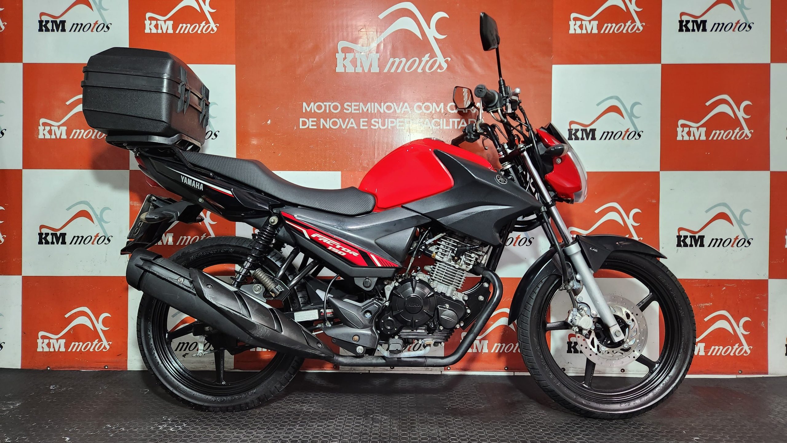 Yamaha YBR 150 Factor ED 2022 Vermelha | KM Motos | Sua Loja de Motos ...